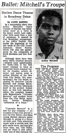 1971 – Debra Austin joins New York City Ballet at the age of 16 / Sara ...